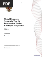 Model Dokumen Swakelola Tipe II | PDF