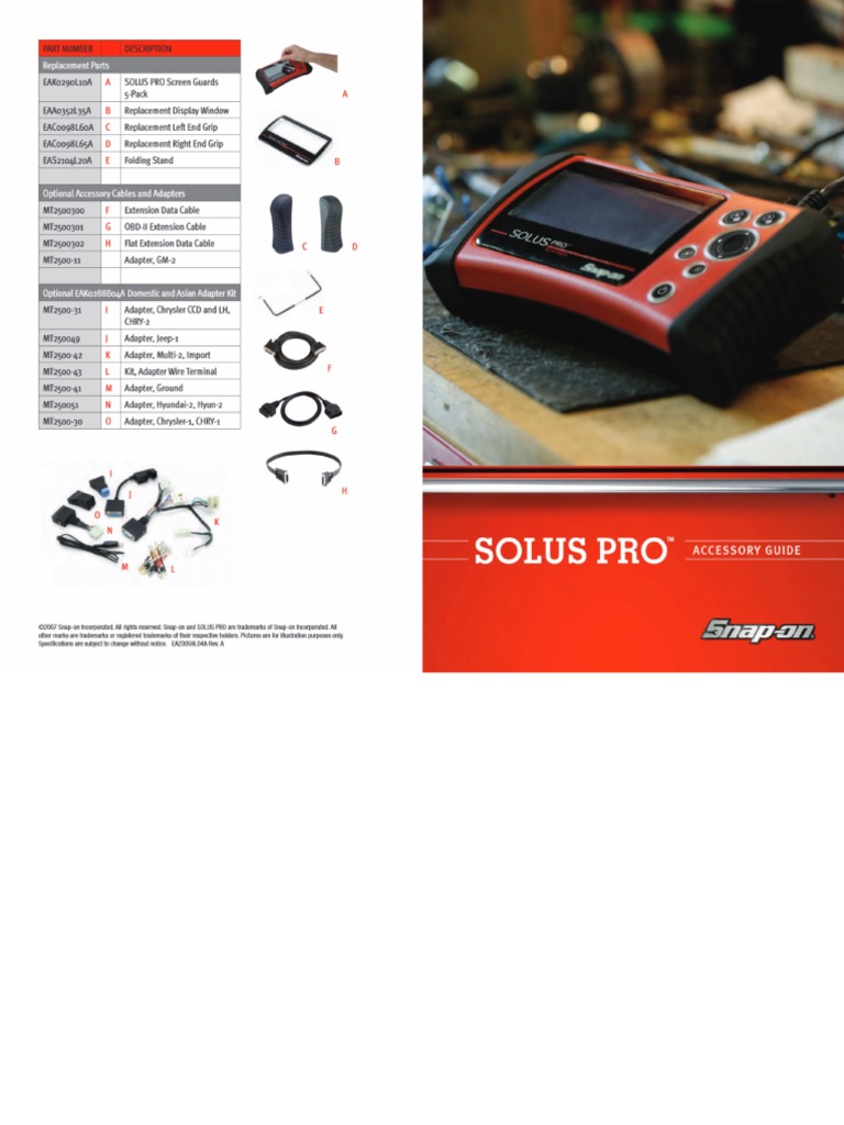 Snap On Accessories | PDF