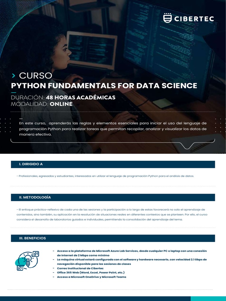 Python Fundamentals For Data Science - Online | PDF | Python (lenguaje de programación ...