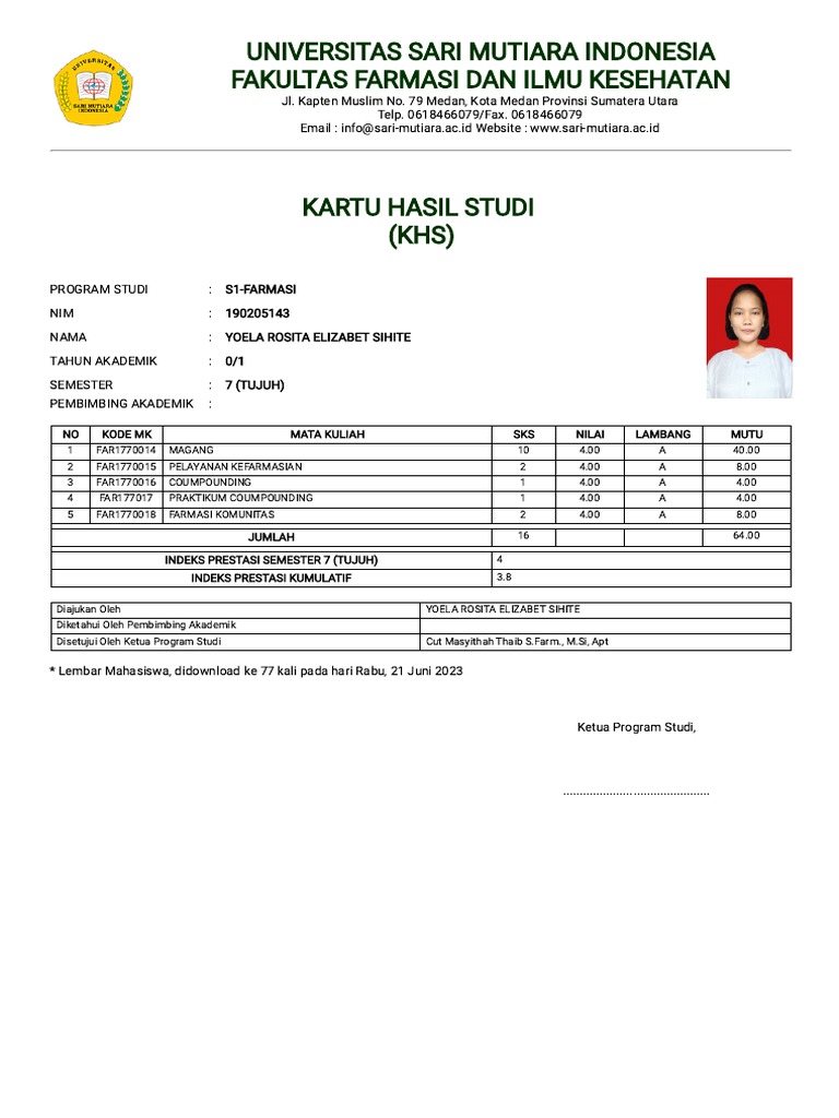 Universitas Sari Mutiara Indonesia | PDF