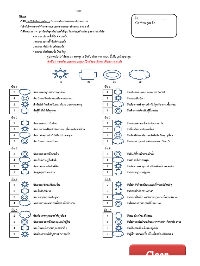 Test DISC | PDF