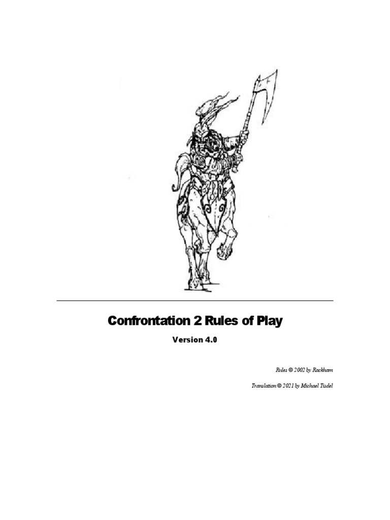 Confrontation | PDF