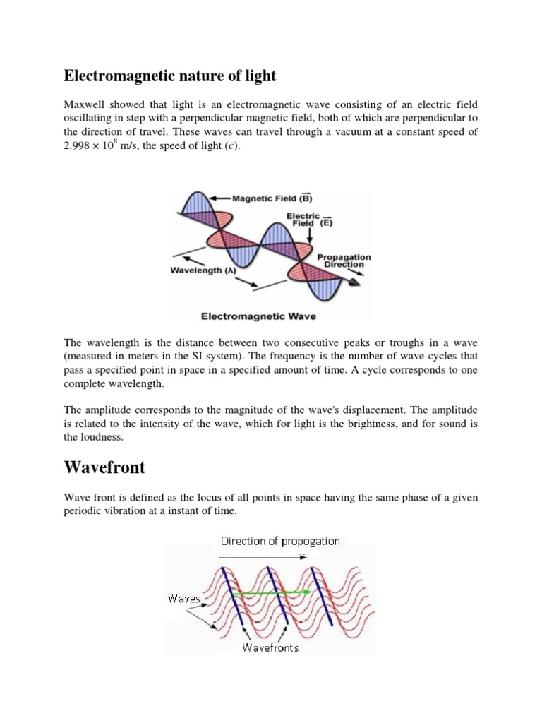 Unit-3 Waves & Optics | PDF | Waves | Light
