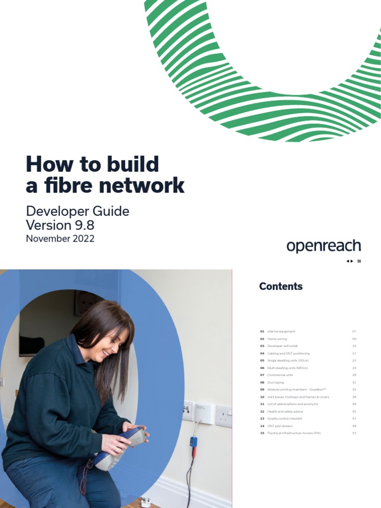 Openreach Fibre Handbook | PDF