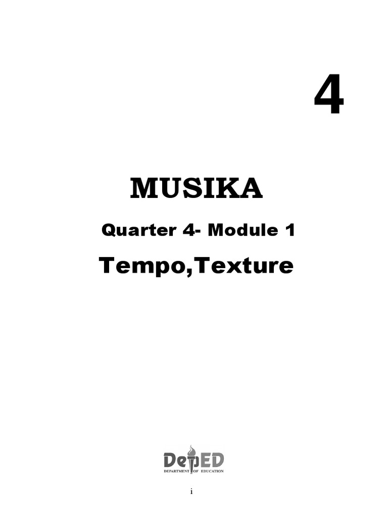 Music 4 - Q4 - M1 | PDF