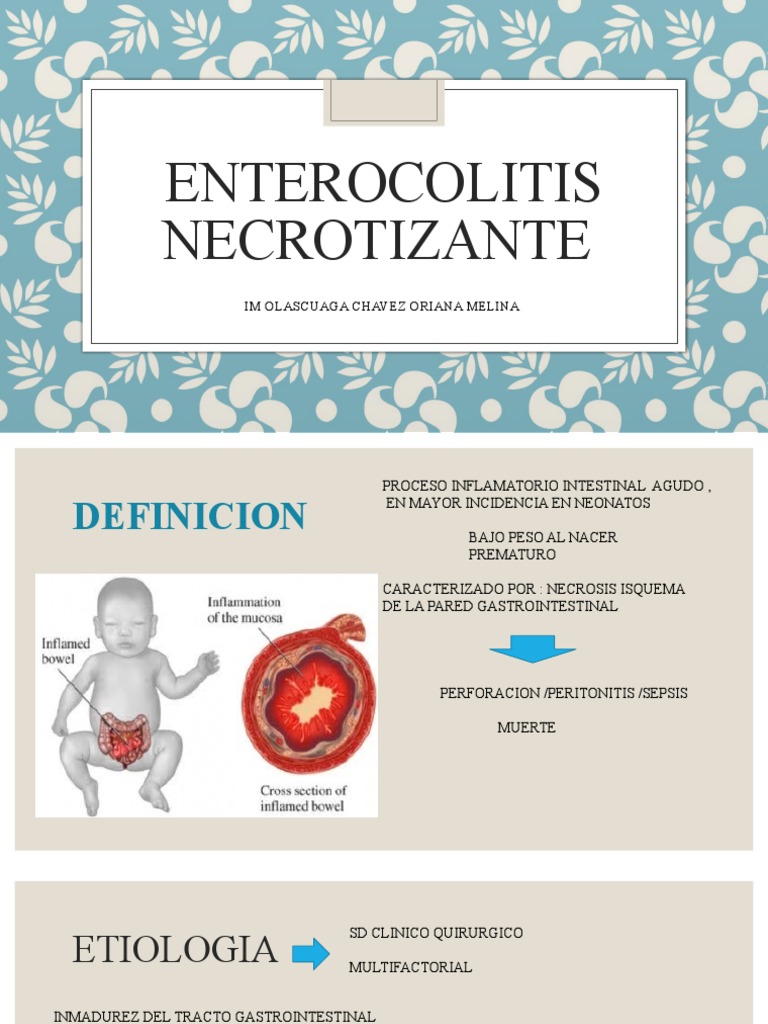 Enterocolitis Necrotizante | PDF