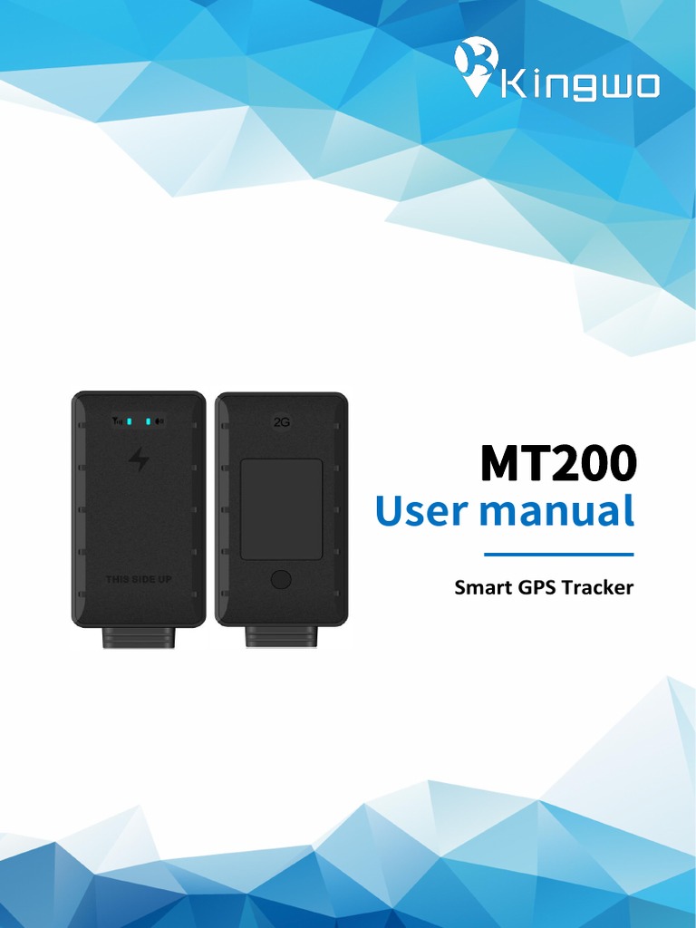 User Manual: Smart GPS Tracker | PDF