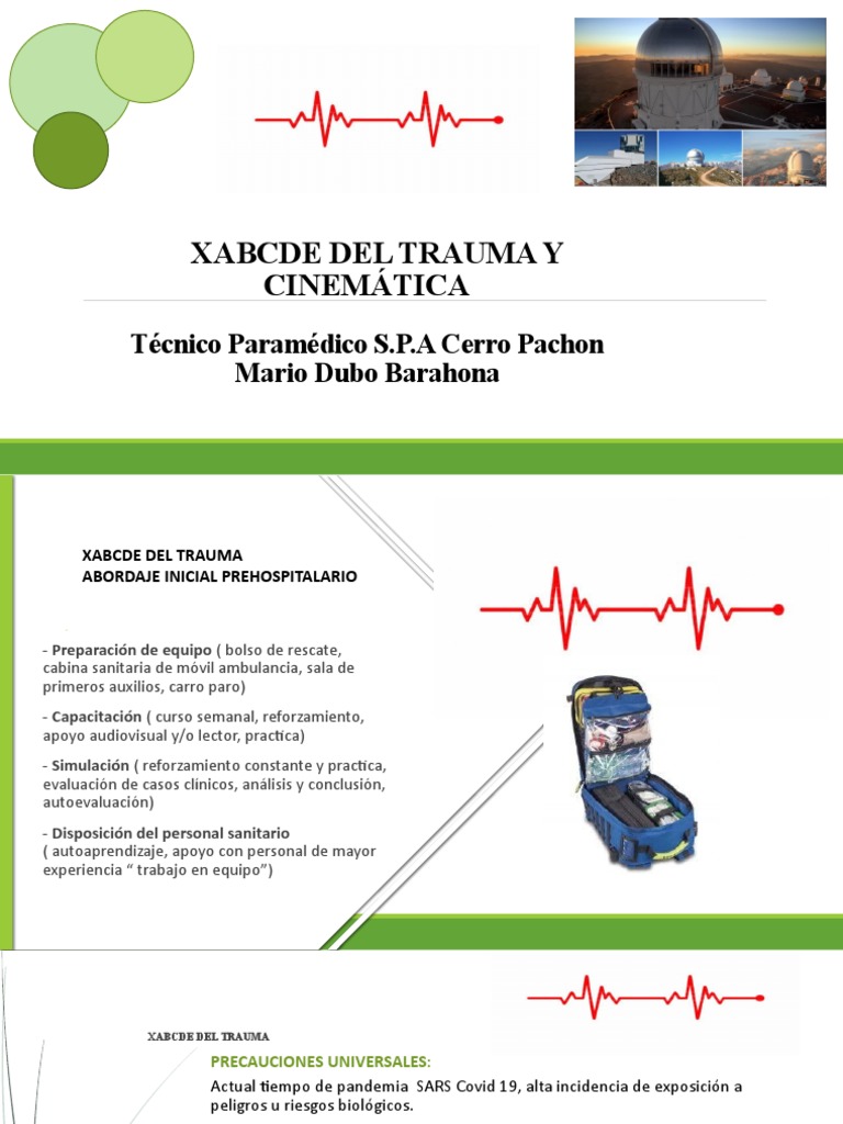 Xabcde Del Trauma 2021 | PDF | Ciencia y matemáticas