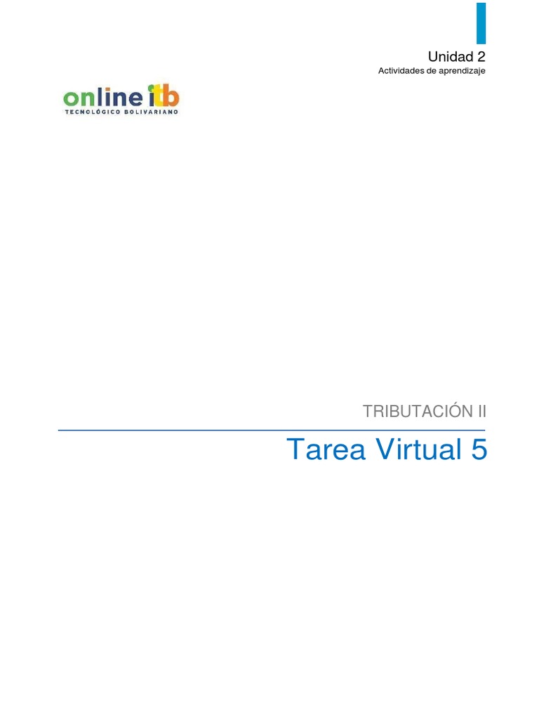 TV5 - Tributación ANGELA SALINAS | PDF