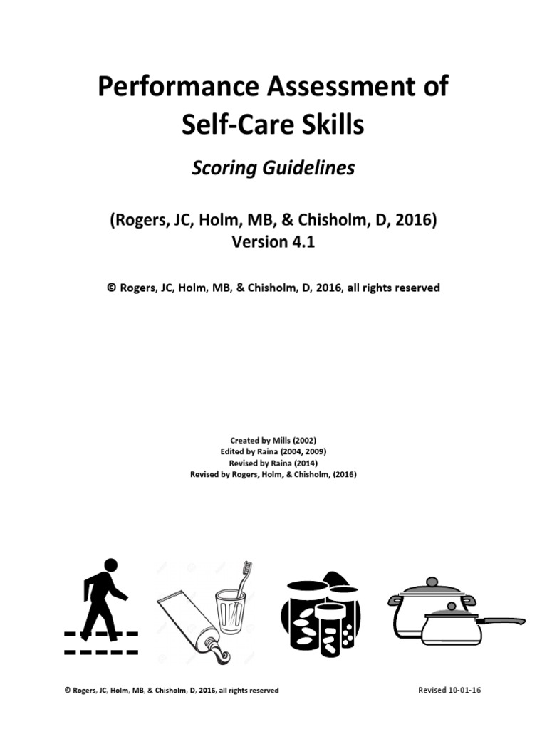 PASS - Manual - Scoring Guidelines - 2016 | PDF