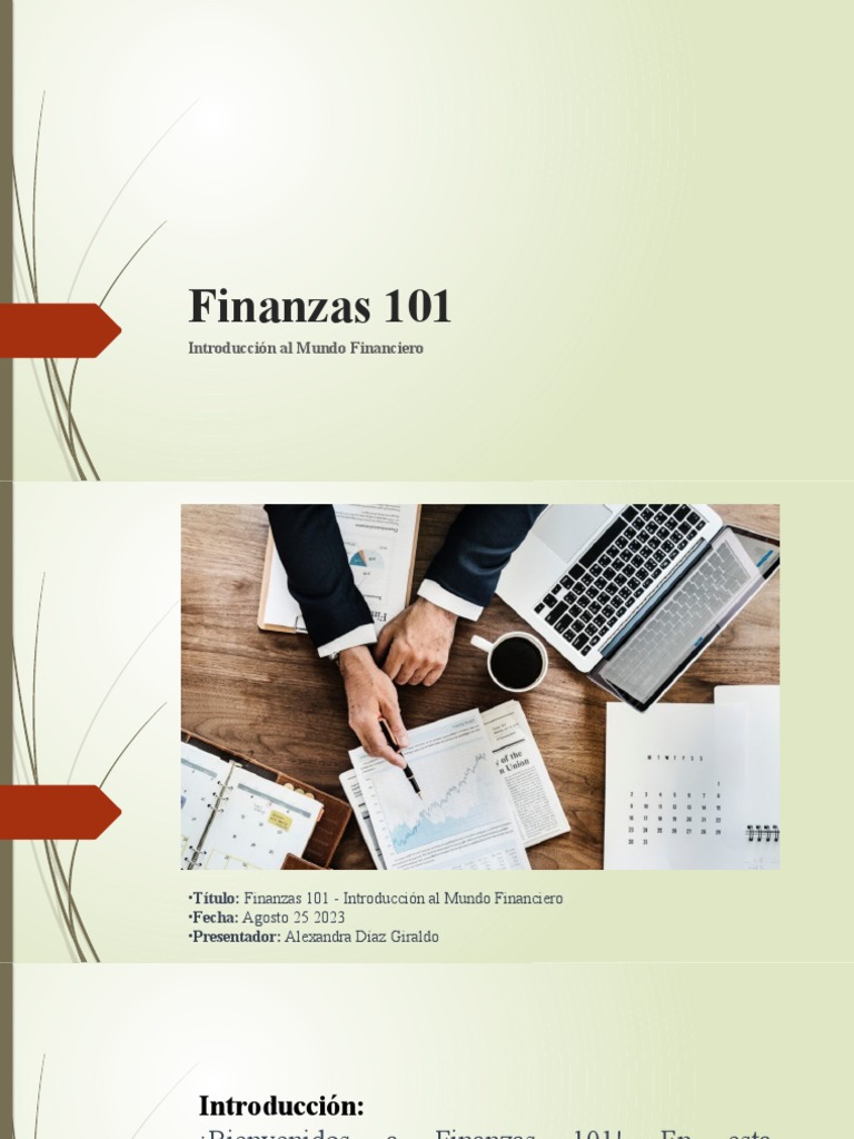 Finanzas 101 | PDF