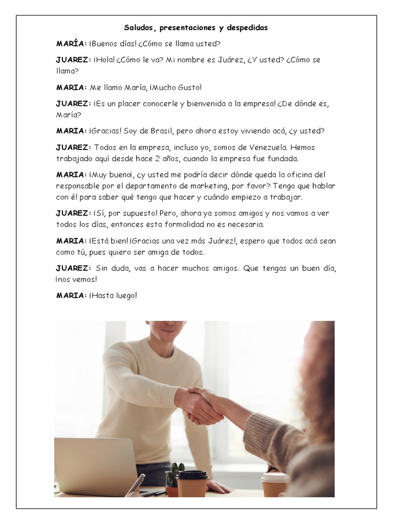 Saludos, Familia, Biografía (Textos) - Ejemplos | PDF | Relaciones ...