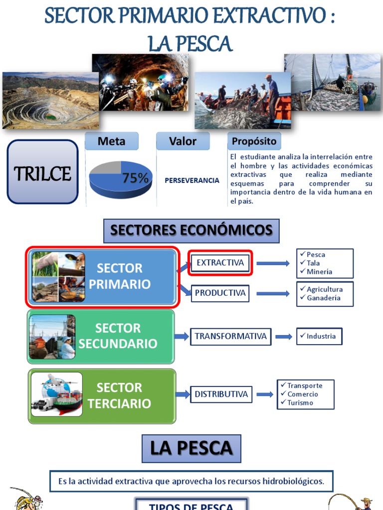Sector Primario Extractivo - La Pesca | PDF