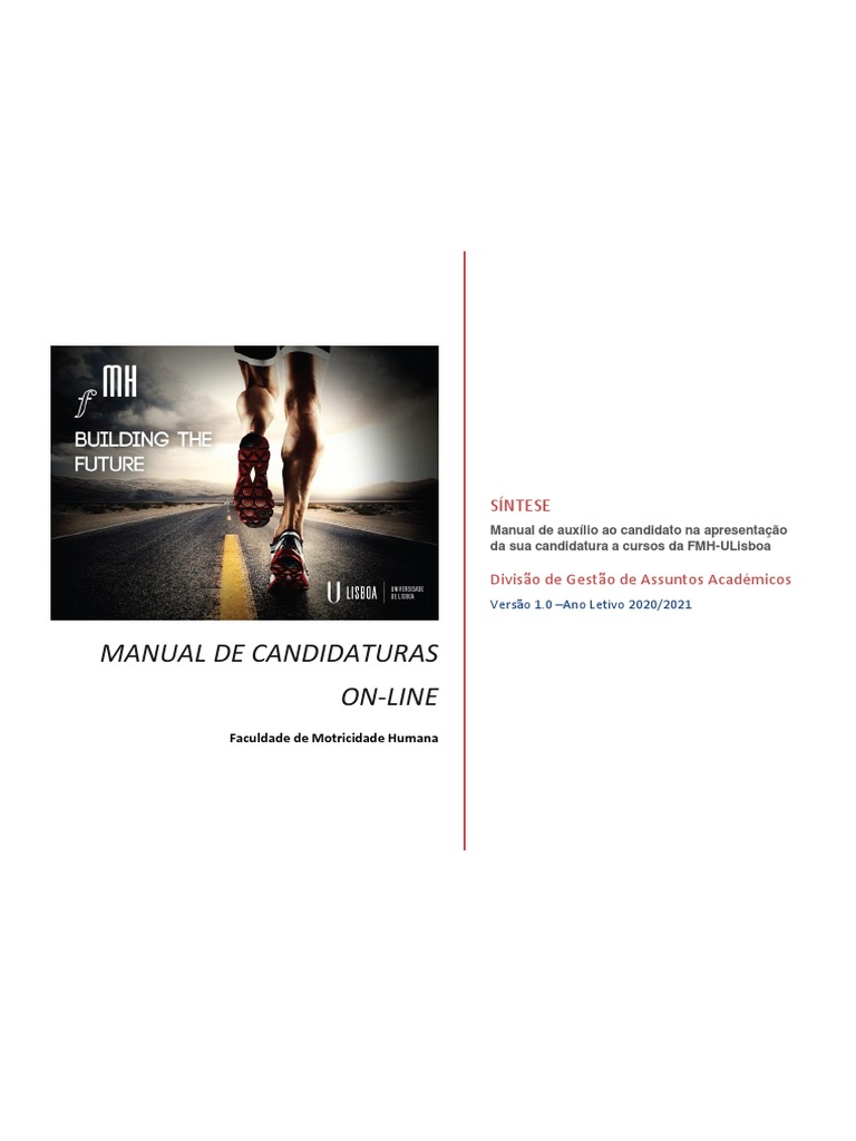 Manual de Candidaturas | PDF | Diploma acadêmico | Mestrado
