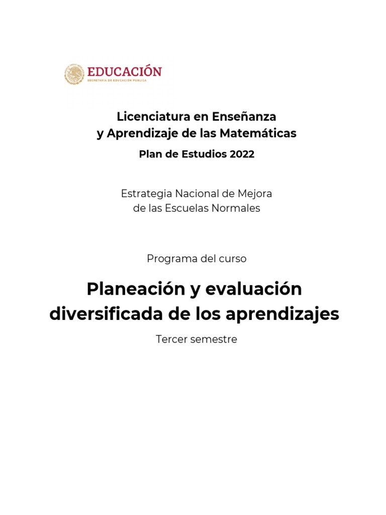 Planeacion Y Evaluacion 4936 Pdf