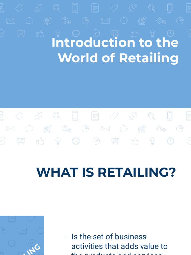 Introduction To Retailing | PDF | Business