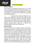 Genres of Pride and Prejudice Explained | PDF | Pride And Prejudice ...