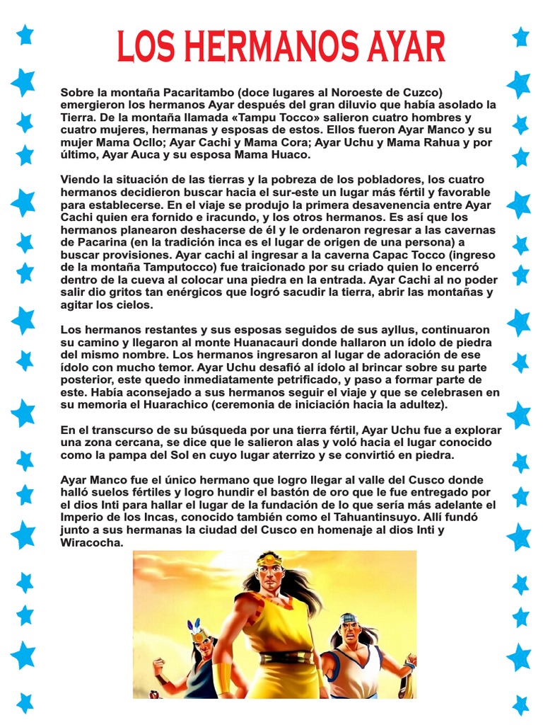Hermanos Ayar | PDF