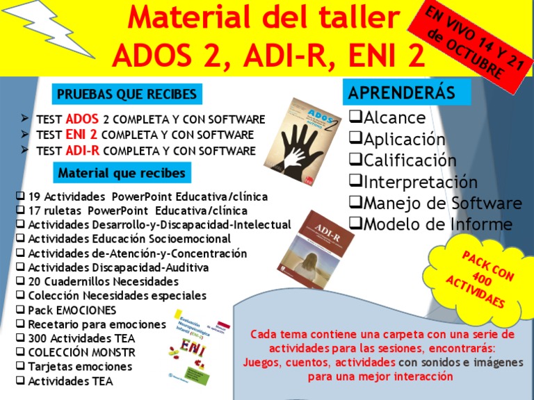 Material Taller ADOS 2 | PDF