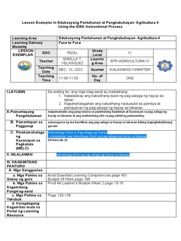 Le-Final-Demo-G4-Epp-Ea 4 | PDF