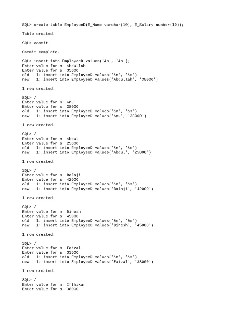 DML - 7 | PDF | Data Management | Databases