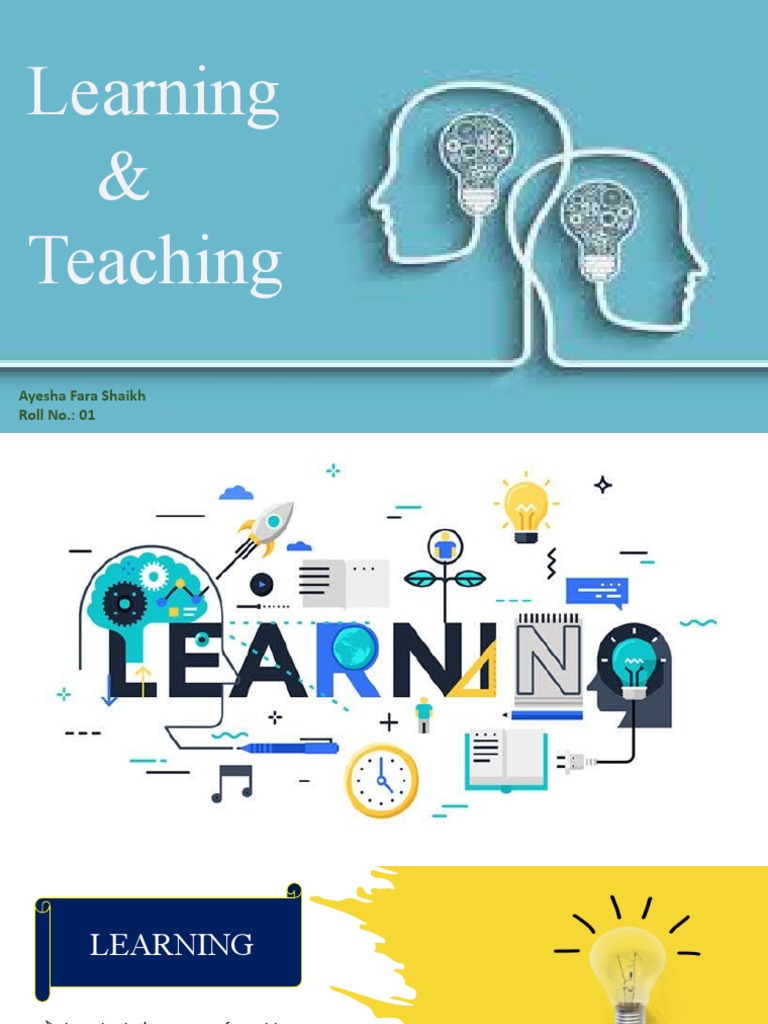 Teaching &learning | PDF