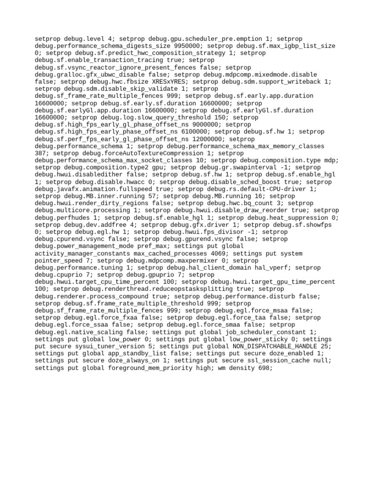 Setprop Xgaming Pro - Dpi 600 | PDF