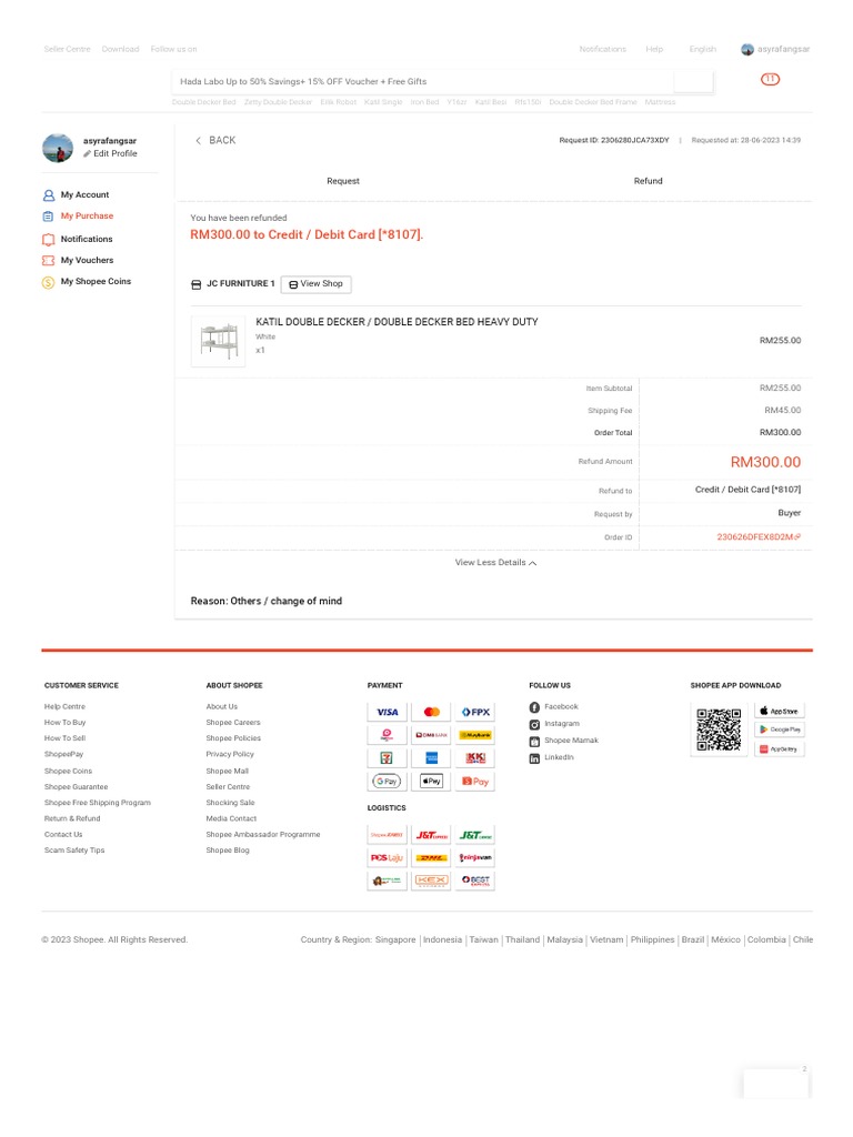 Shopee Malaysia - Free Shipping Across Malaysia | PDF | Marketing | Banking Technology