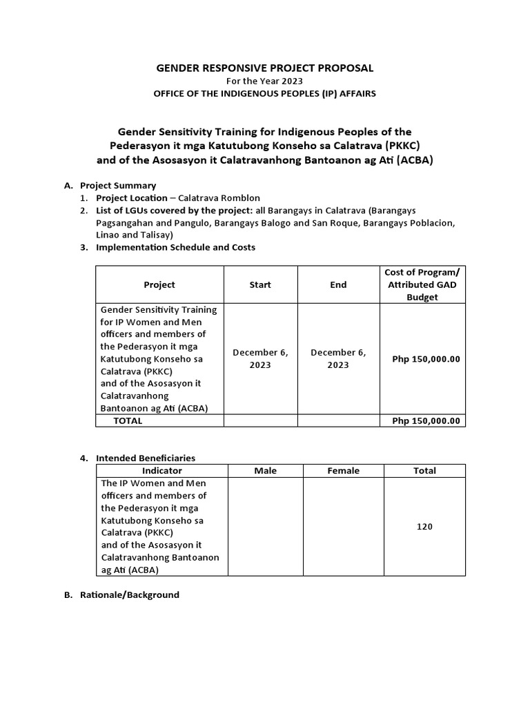 Gad GST Project Proposal | PDF
