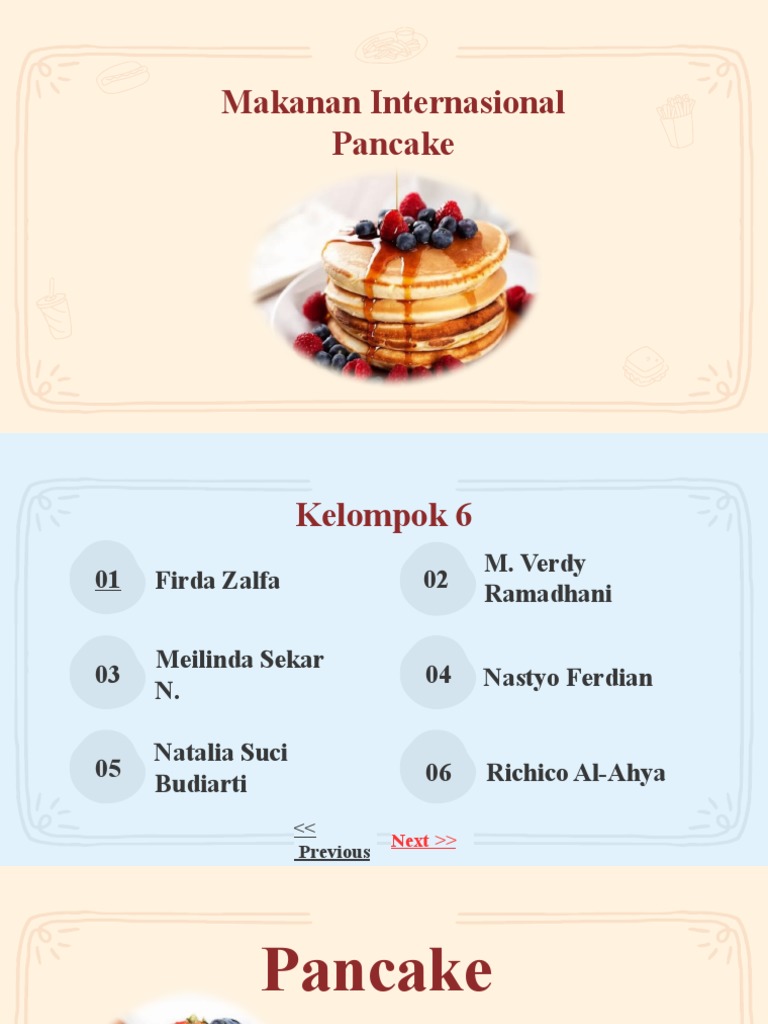 Pancake | PDF