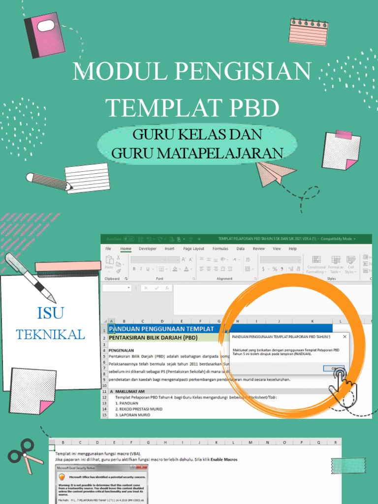 Modul Pengisian Templat PBD | PDF