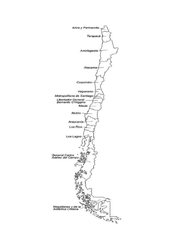 Mapa de Chile | PDF