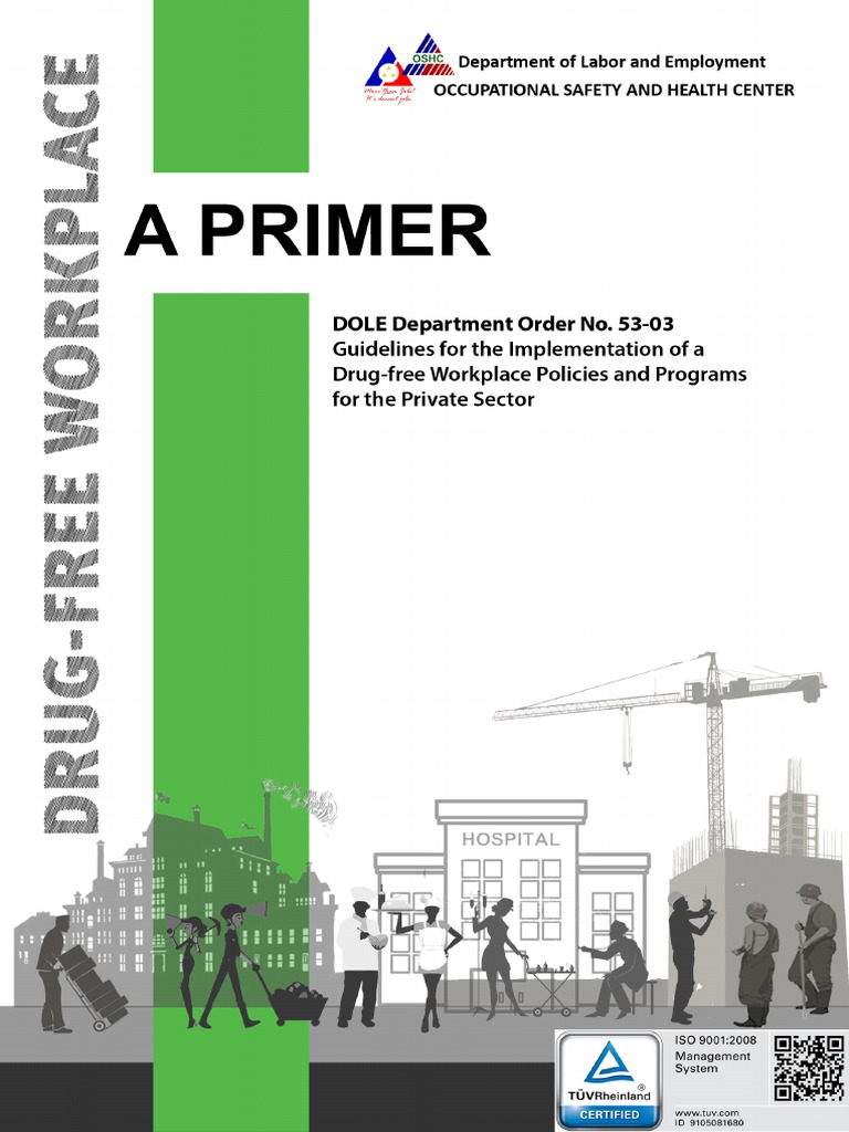 Drug-Free Workplace Brochure | PDF | Employment | Substance Abuse