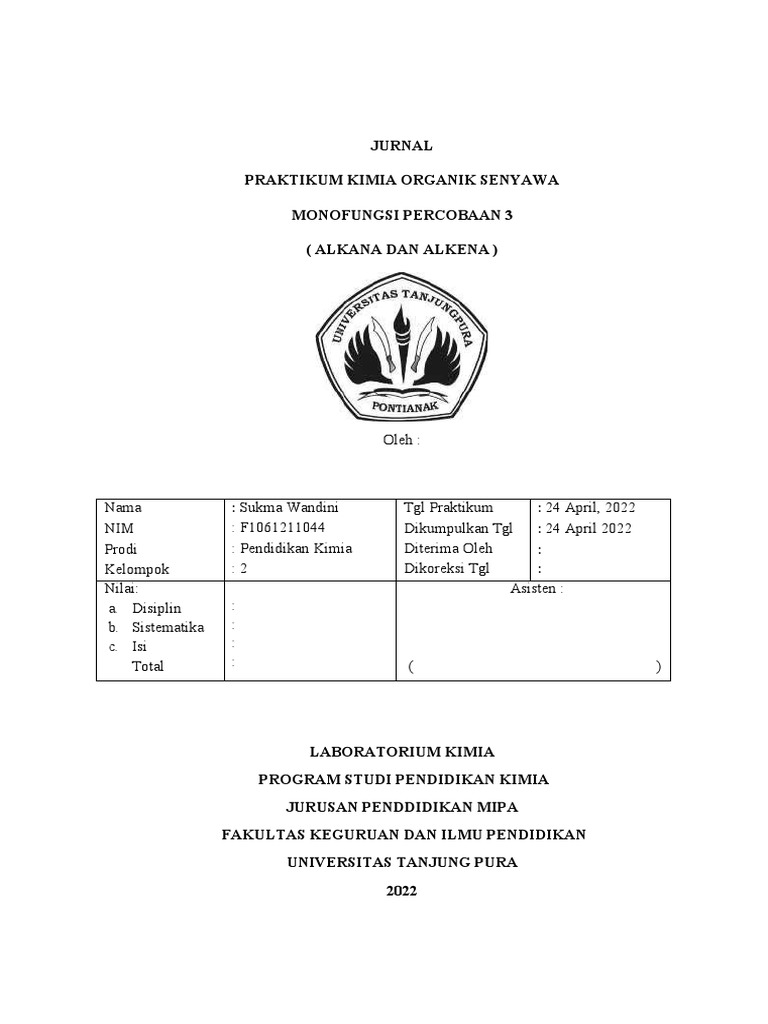 Jurnal Perc 3 KOSMO | PDF