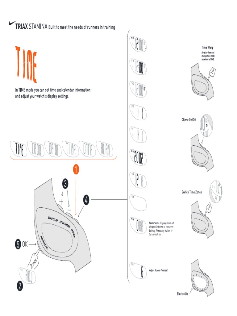 Nike Triax Stamina | PDF