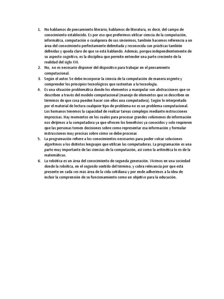 Actividades Foro 1 | PDF