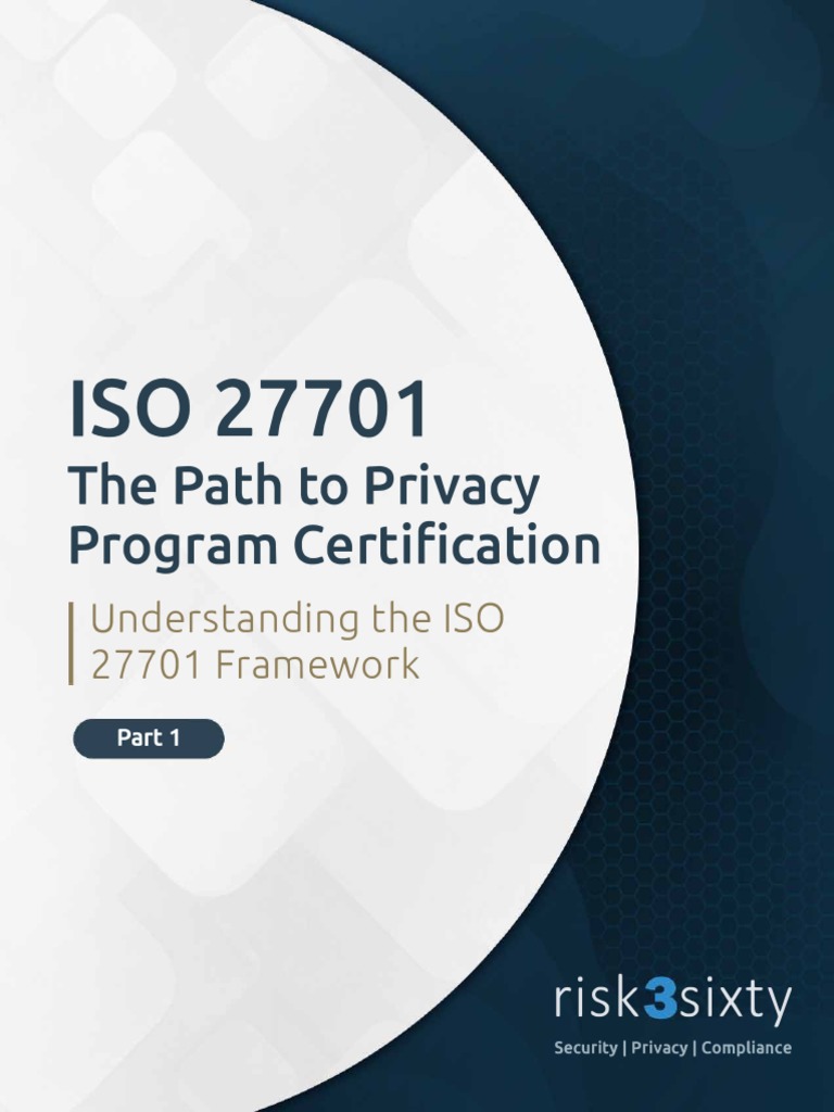 ISO Privacy Framework 27701 | PDF