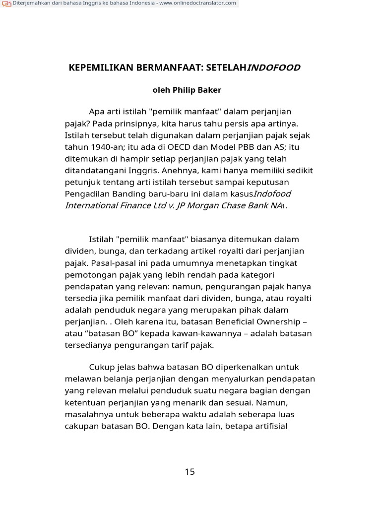 Beneficial Ownership PB - En.id | PDF