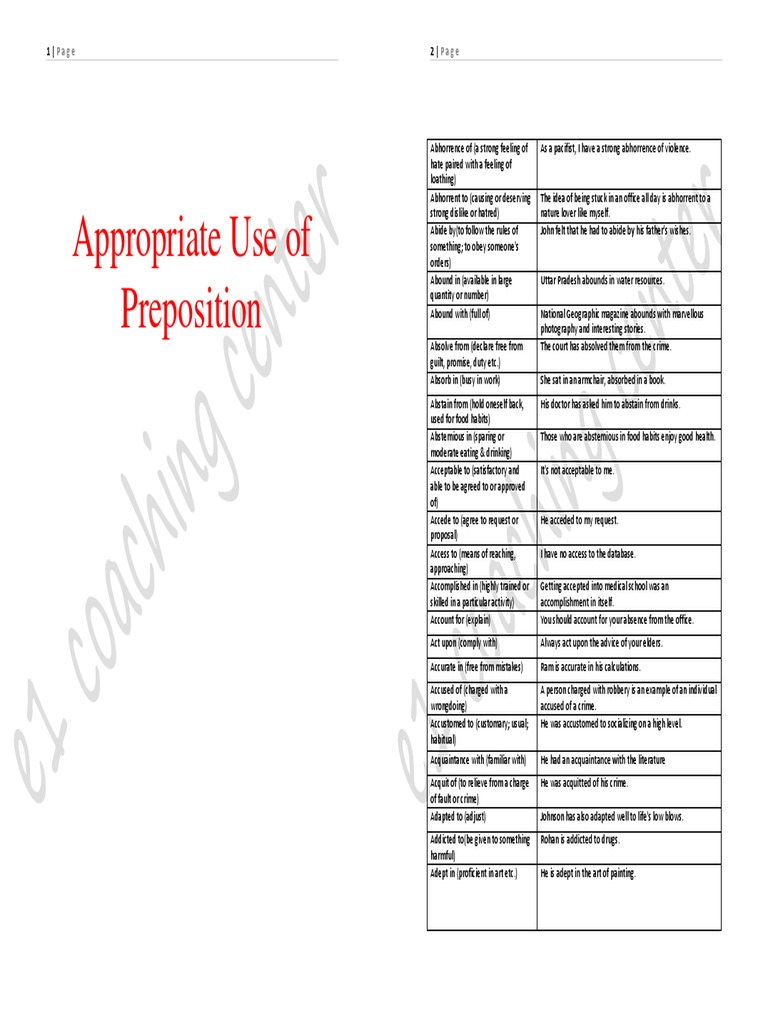 227) (Prepositions) (ENGLISH) Prepositions Assignment 2 NA | PDF