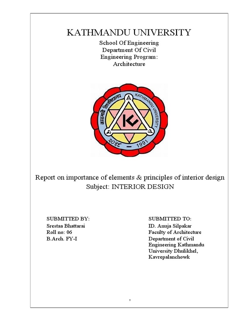Elements and Principles of Interior Design | PDF | Color | Interior Design
