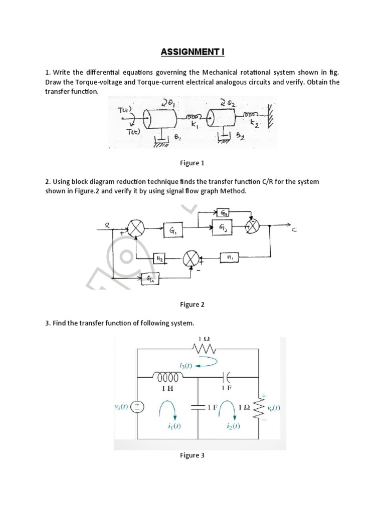 EE 16405 Assignment I | PDF | Electric Motor | Voltage
