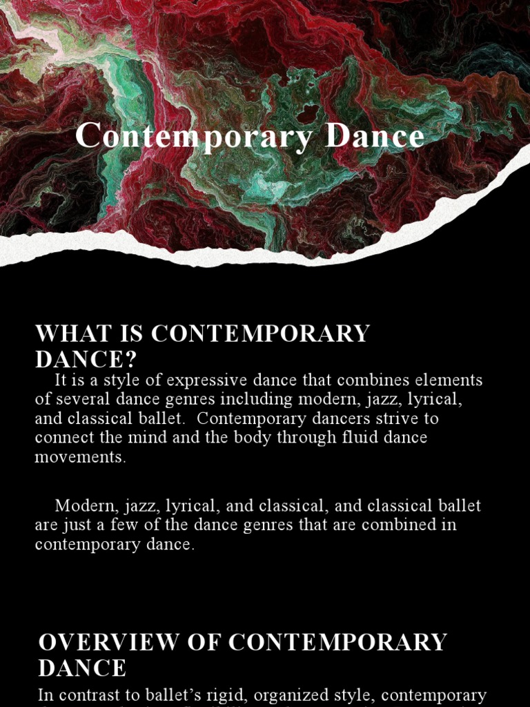 Contemporary Dance | PDF