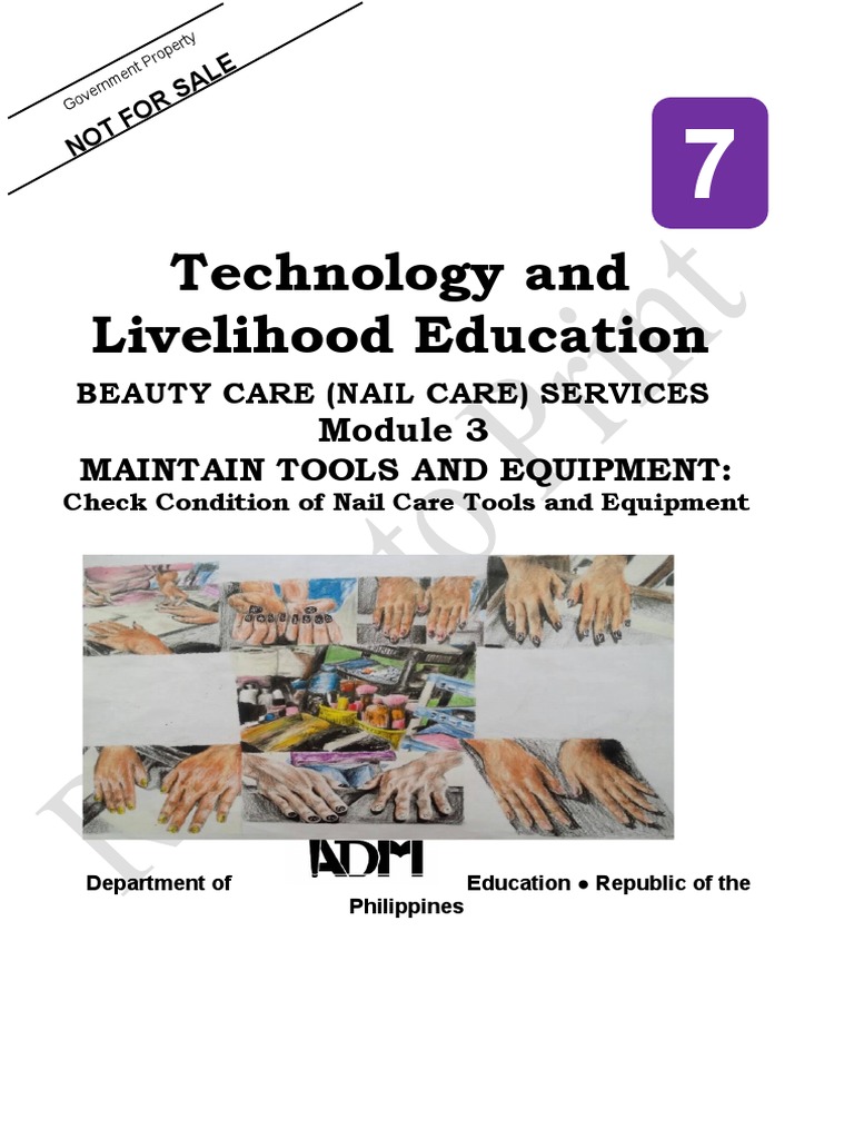 TLE7 - HE - Module 3 - BeautyCare - v5 | PDF | Learning | Sterilization ...