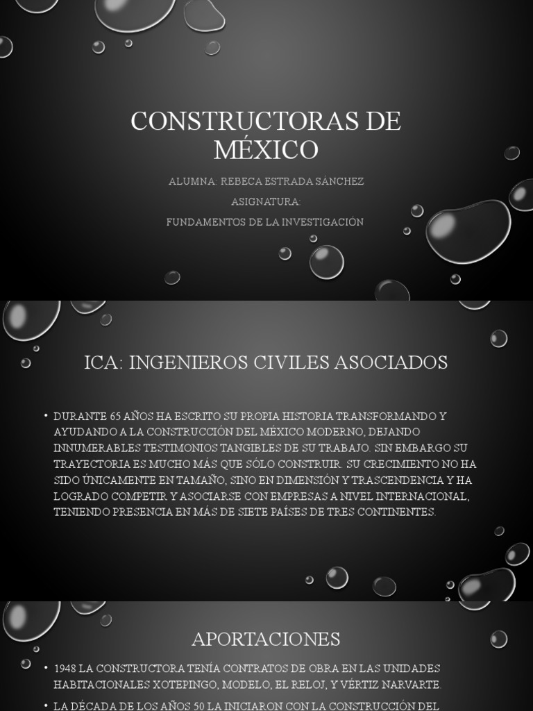 Constructoras de México | PDF