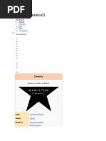 Análisis del Musical Hamilton: Historia y Personajes | PDF | Hamilton ...