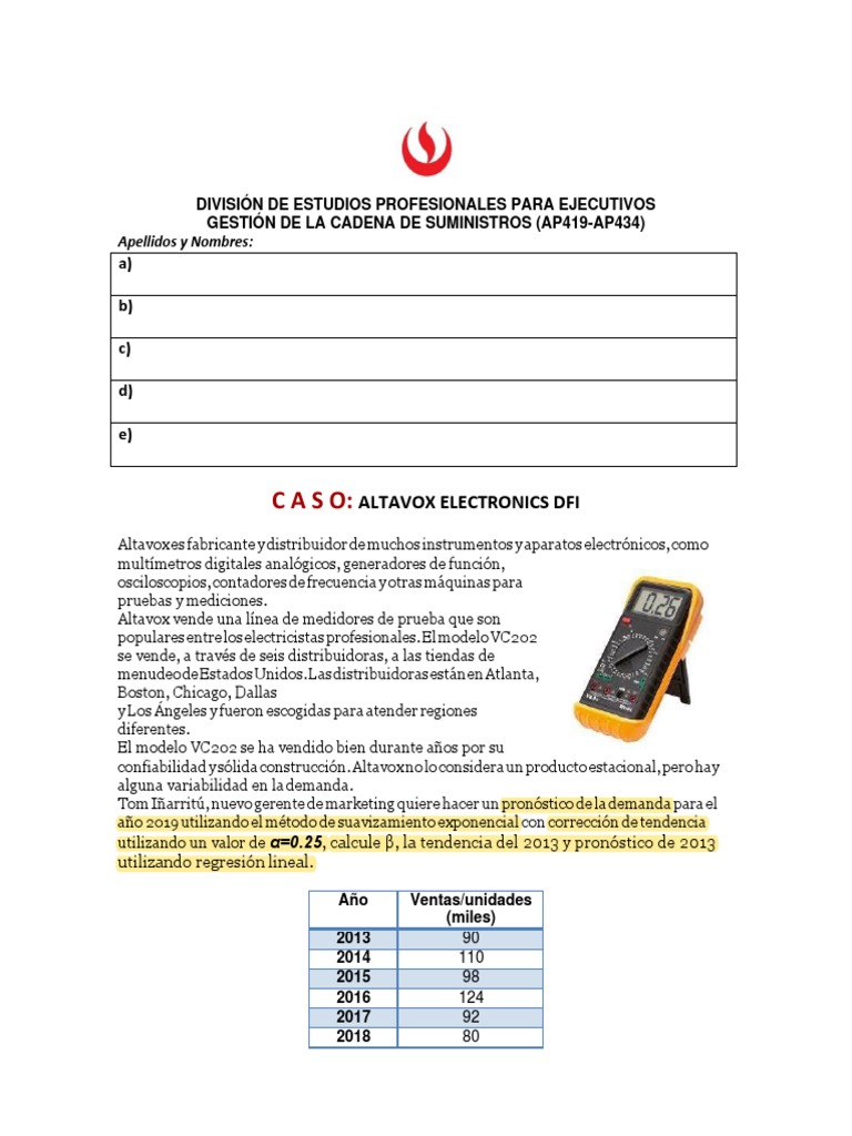 C1 C A S O Altavox 2023 | PDF | Negocios | Tecnología