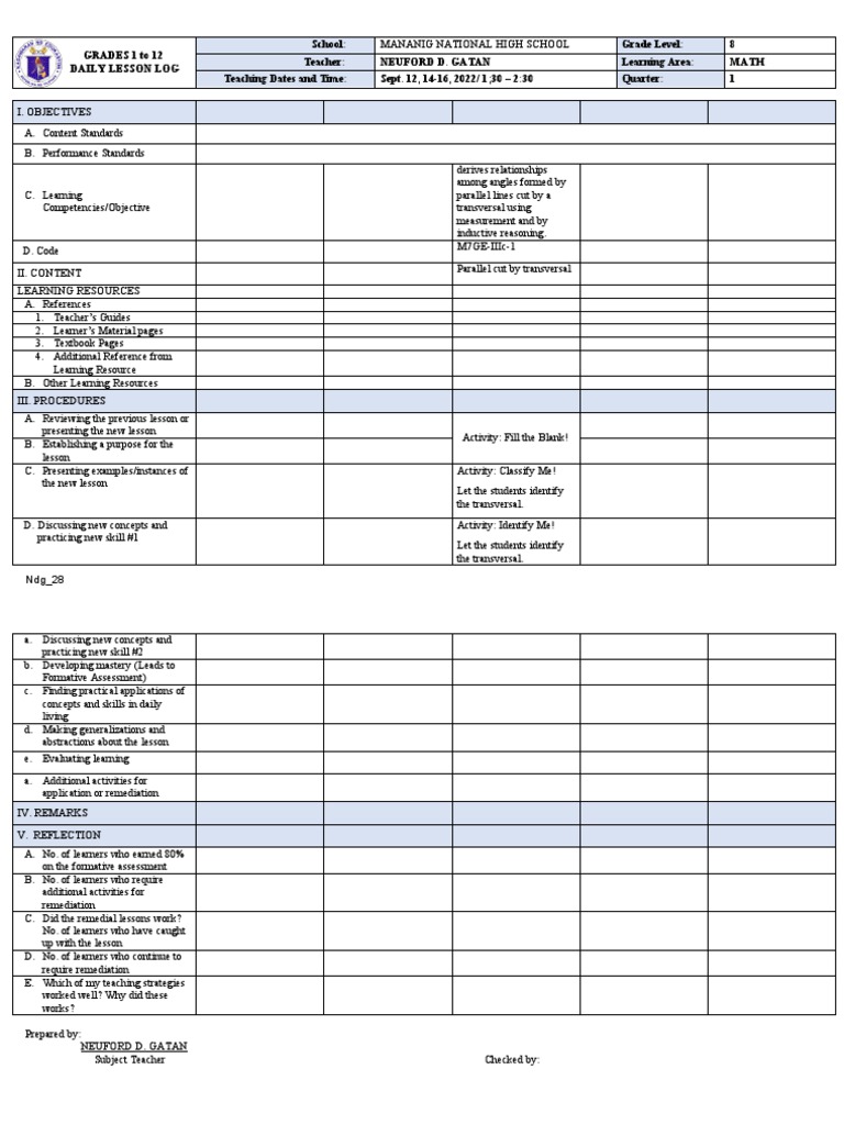 Grade 7 3rd Quarter | PDF