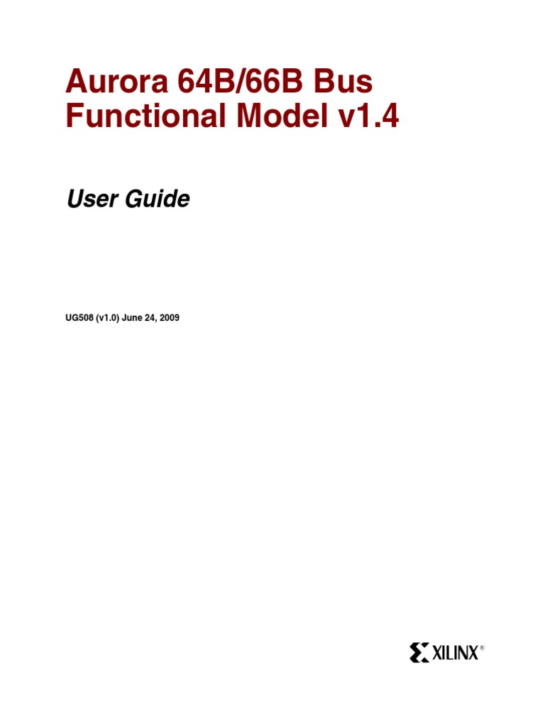 Aurora 64b66b BFM Ug508 | PDF | Business