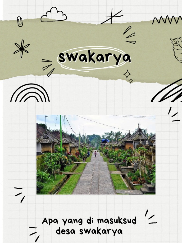 Desa Swakarya | PDF