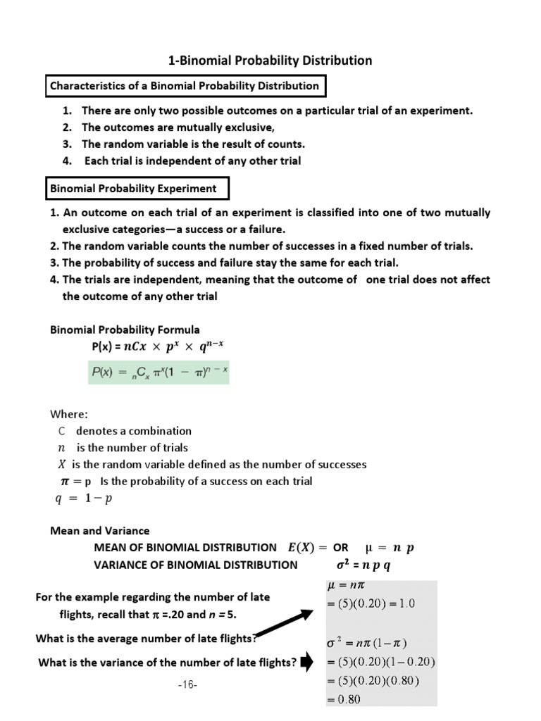 Discrete Probability Distributions | PDF | Probability Distribution ...
